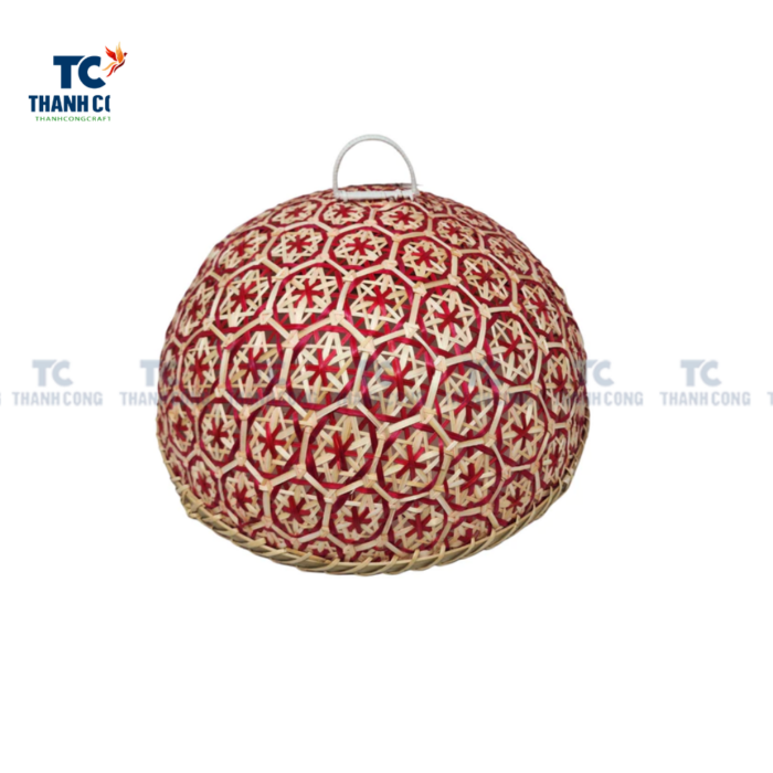Bamboo Food Cover Red (TCKIT-23021)