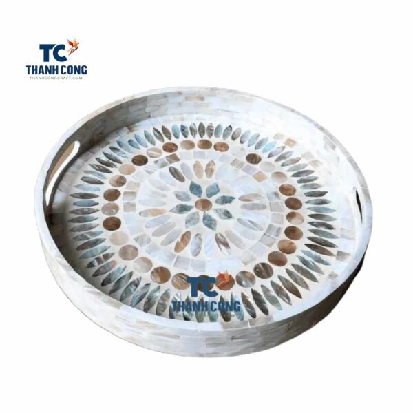 Round Mother Of Pearl Trays (TCMT-23010)