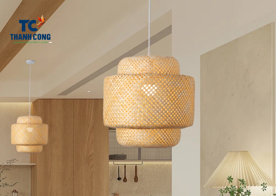 Top 6 Models Bamboo Lights And Shades To Decorate The Living Room
