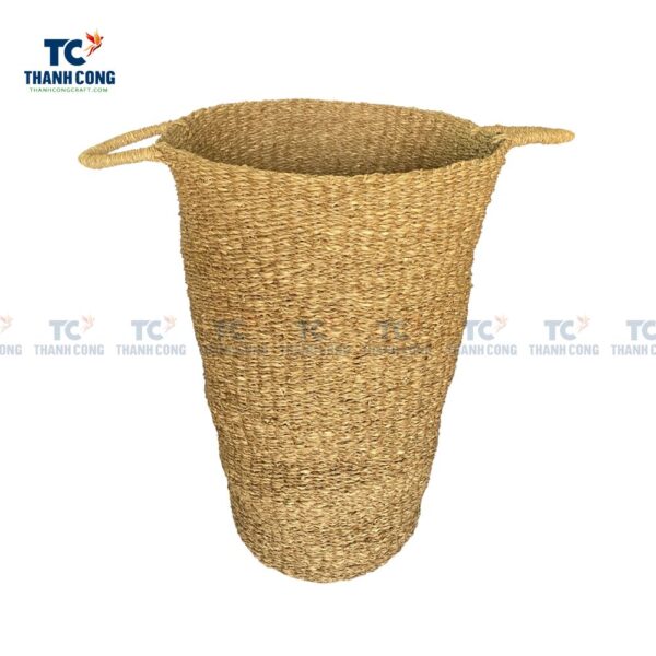Large Seagrass Basket with Handles (TCSB-23101)