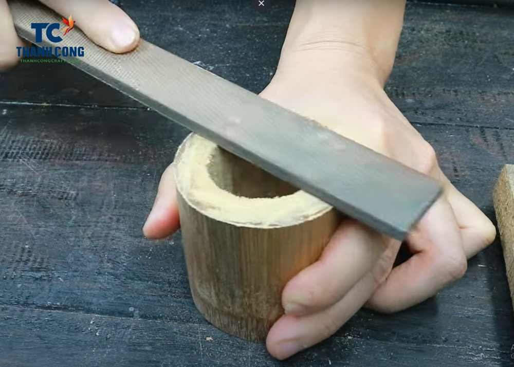 How To Make Bamboo Cups Step By Step In Detail (2) - Thanh Cong ...