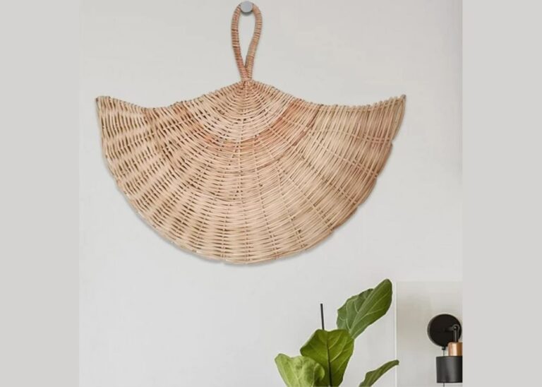 How To Make Simple Diy Rattan Wall Decor?