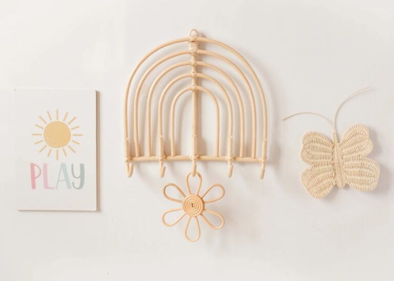How To Make Simple Diy Rattan Wall Decor?