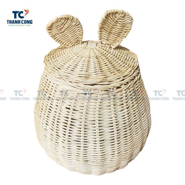 Rattan Wicker Toy Basket Storage (TCBDA-24043)