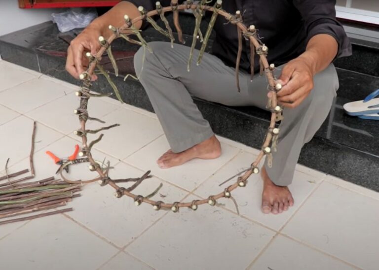 How to make a willow fish trap?