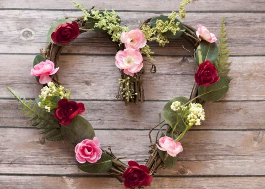 How to Make a Willow Heart Wreath?