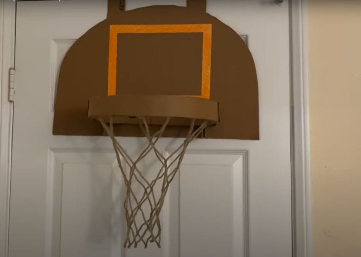 Cardboard Basketball Hoop 1/6 Real Masterpiece NBA Basketball Hoop