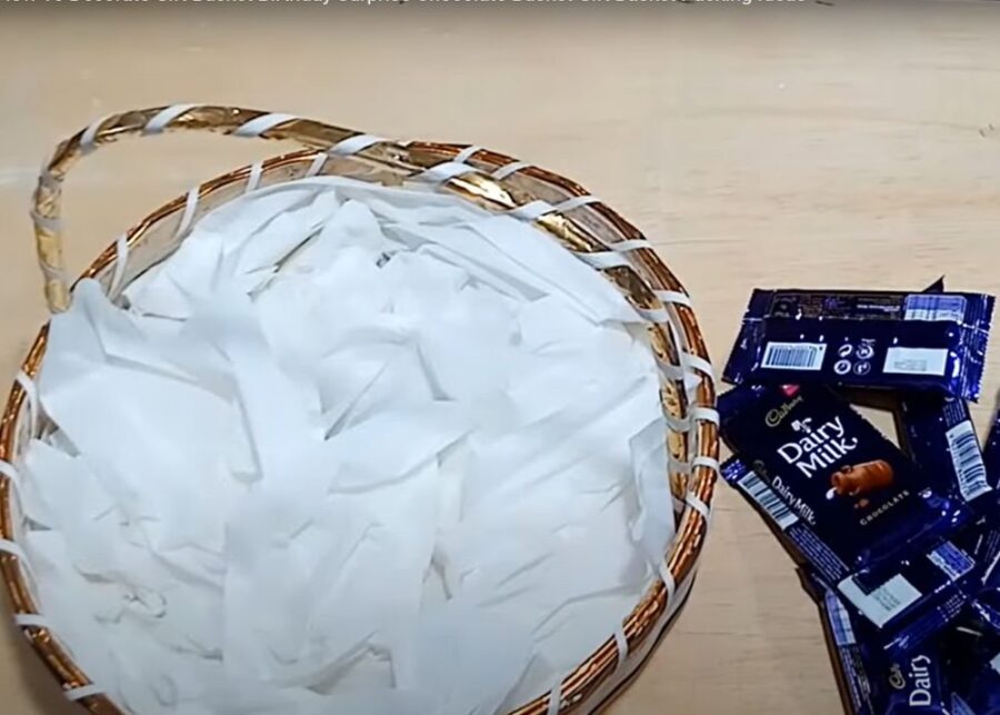 How To Decorate Chocolate Basket? Chocolate Basket Decoration Ideas
