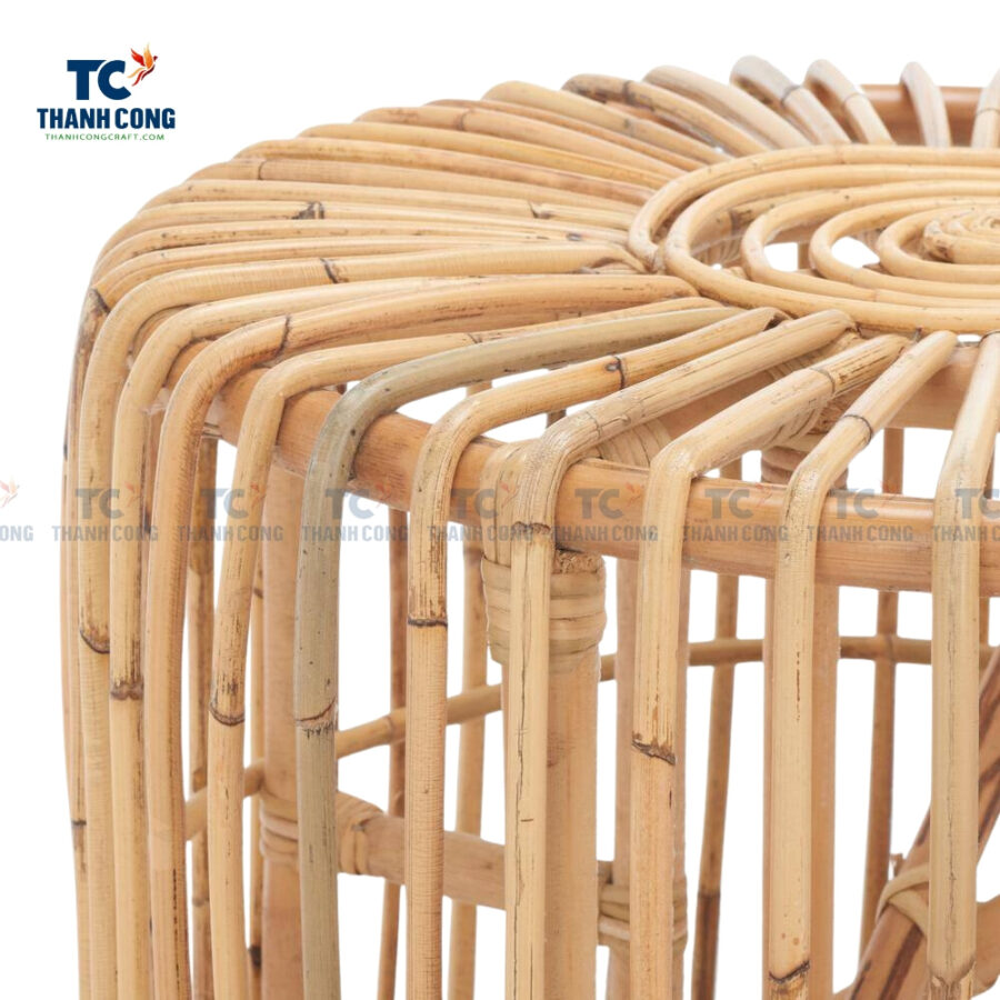 Round Rattan Accent Table (TCF-24178)