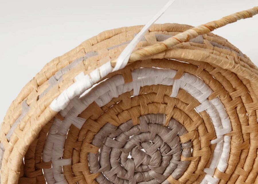 How to Make a Raffia Basket DIY: Easy Weaving Tutorial