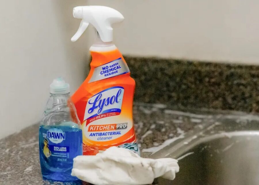 How to clean bamboo shower bench?