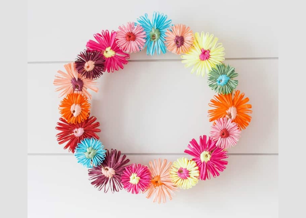 How to make raffia flowers? Easy tutorial - Thanh Cong Handicraft ...