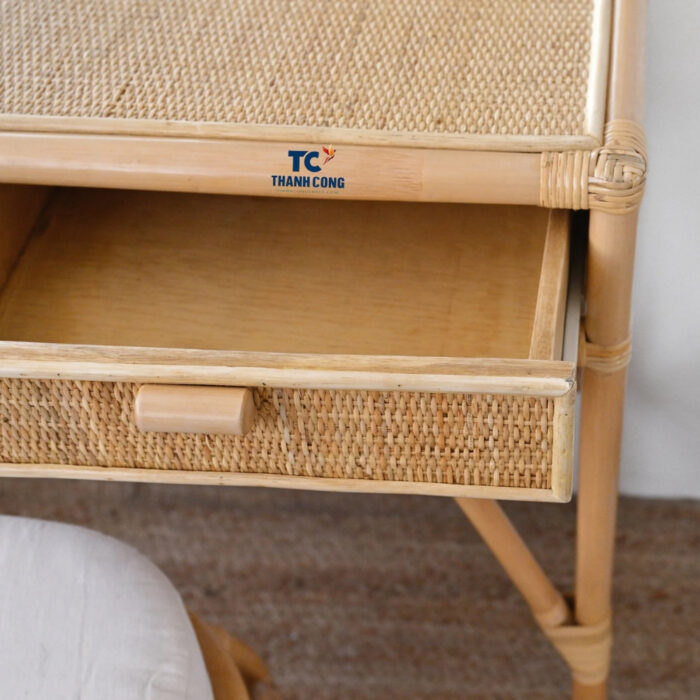 Rattan Dressing Table with Stool - TCRTA 8996