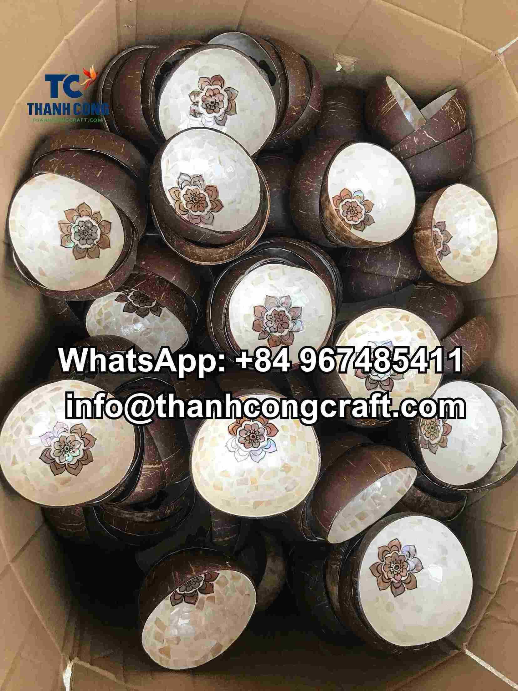 Blue Coconut Bowl (TCCB-22016)