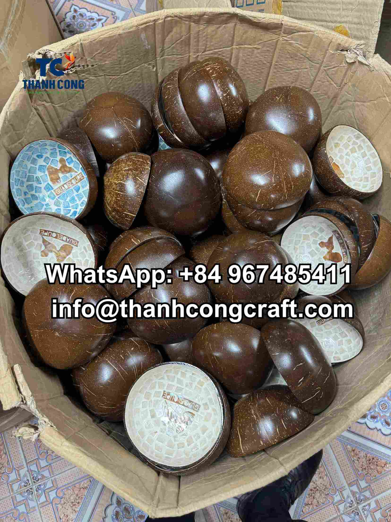 Blue Coconut Bowl (TCCB-22016)